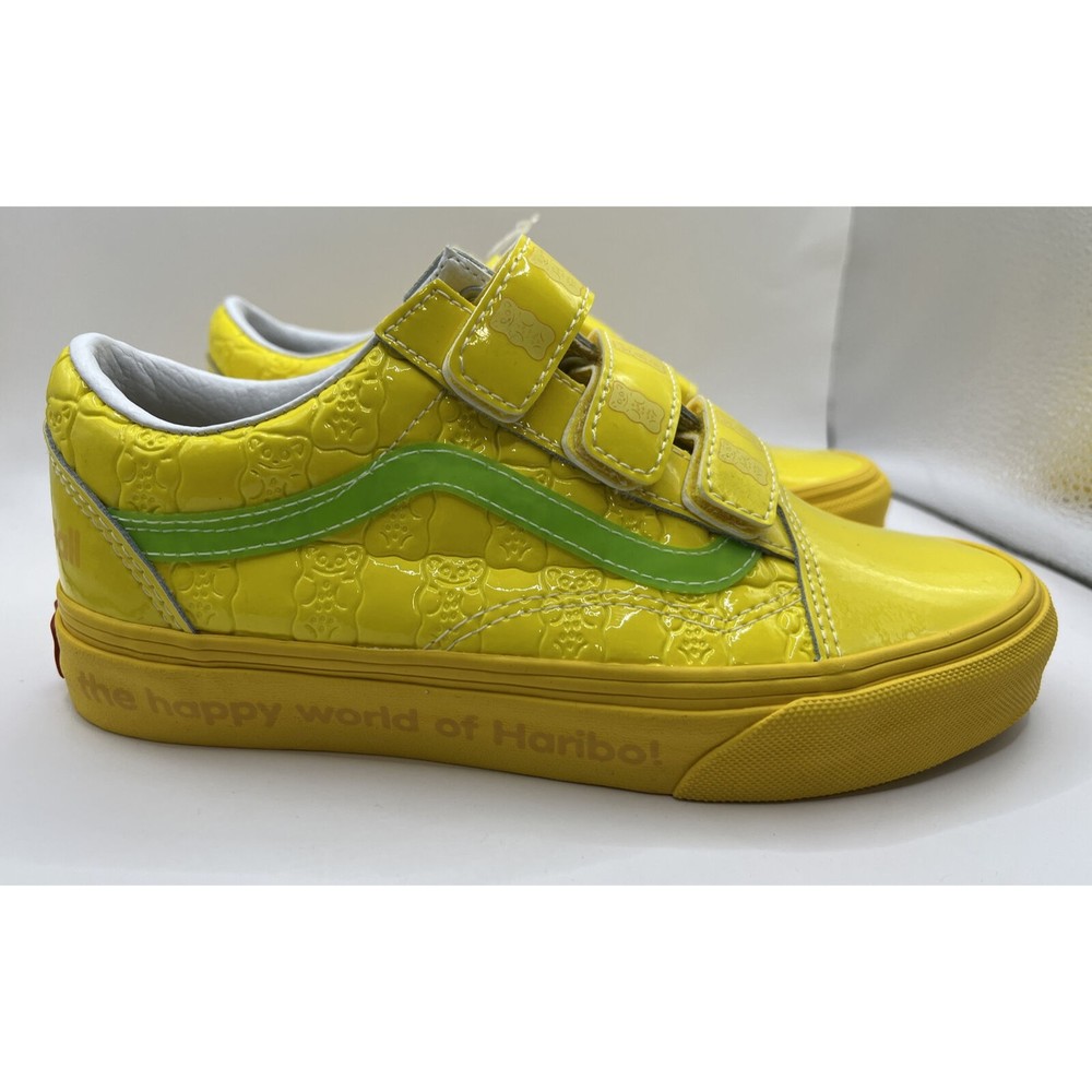 New Vans X Haribo Old Skool V Checker Yellow Sneakers… - Gem